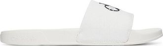 Calvin Klein Pantoletten Ess Slide Cv YM0YM01393 Wei&szlig;