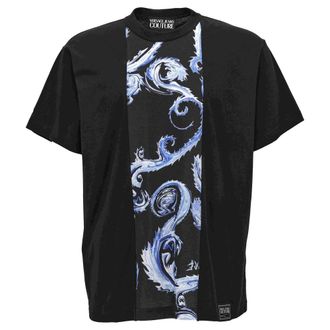 Versace Jeans Couture T-Shirts und Polos - - Tops - Herren - Schwarzk - XS