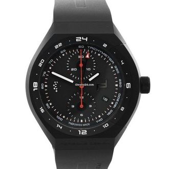Porsche Design Uhr Porsche Design - Uomo - 6030.6.01.007.05.2 - Porsche Design Monobloc Actuator 24H -Chronotimer Black Gummi - - Accessories - Herren - Schwarzk - O