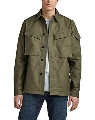 G-Star G-Star Homme Surchemise Unisex Mysterious, Vert (shadow olive D21982-D190-B230), XL