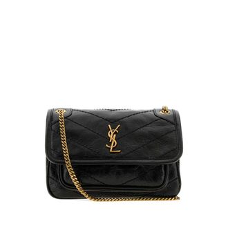 Saint Laurent Mini Niki Quilted Shoulder Bag