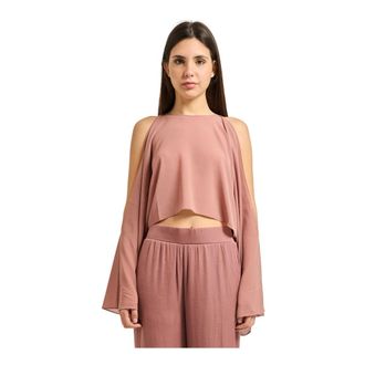 Patrizia Pepe Damen, Jacken, Rosa, ONE SIZEGr&ouml;&szlig;e