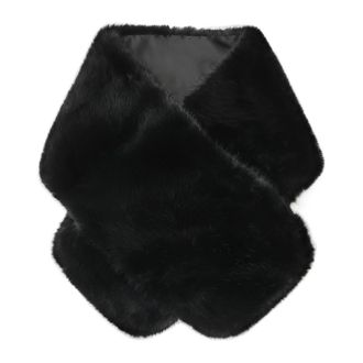 Kazar Schwarzes Kunstfell etolo - - Accessories - Damen - Schwarzk - ONE SIZE