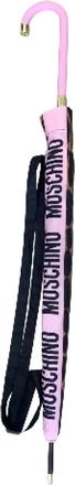 Moschino unisex, Accessoires, Rose, Taille: ONE Size Ombrello Leopard Long 63 Auto 8980