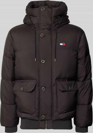 Tommy Jeans Regular Fit Pufferjacke mit Kapuze