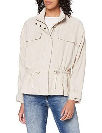 Pepe Jeans London Elizabeth PL401677 Blouson Femme, Écru (Oyster 805), Small (Taille fabricant:S)