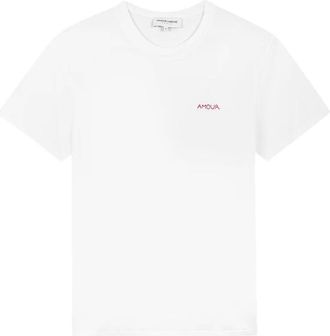 Maison Labiche Homme, Tops, Blanc, Taille: M Tee-shirt Popincourt