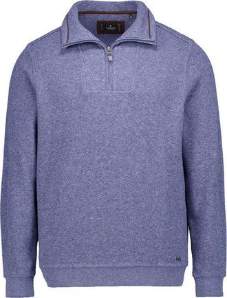 Ragman Herren Troyer blau unifarben