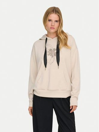 Only Sweatshirt Fancy 15370578 Beige Regular Fit