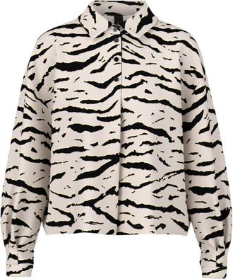 Marc Cain Leichte Bluse mit Animal-Print - - Blouses & Shirts - Damen - Mehrfarbig - XL