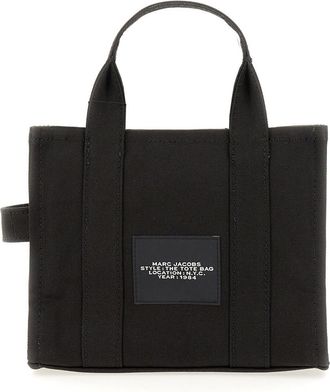Marc Jacobs Womens Tote Bag The Black Cotton Handbags Hand