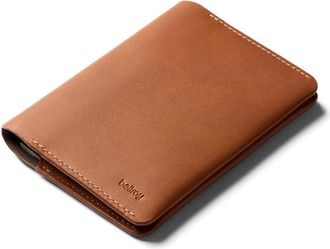 Bellroy Passport Cover (schlankes Reiseportemonnaie mit Kartenfächern und Platz für Bargeld und Reisedokumente) - Caramel