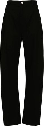 Loewe Femme, Pantalons, Noir, Taille: 36 FR Pantalon en coton