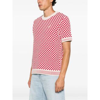Casablanca Redwh T-Shirt - Red