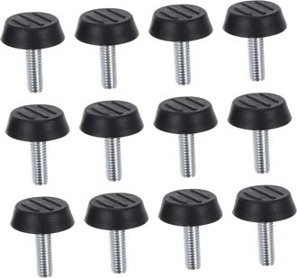 Hemobllo Verstellbare M&ouml;bel Nivellierf&uuml;&szlig;e Aus Langlebigem Material Schraubfu&szlig;versteller F&uuml;r Tisch Und Stuhl M&ouml;belbeine H&ouml;henjustierung Schutz F&uuml;r Schreibtisch 