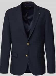 Bugatti Regular Fit 2-Knopf-Sakko mit Pattentaschen