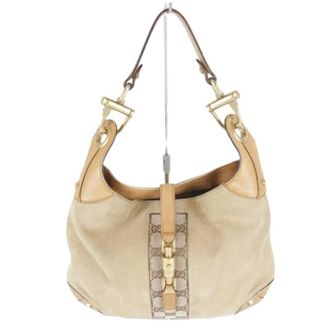 Gucci Sac &agrave; main Pre-owned New Jackie - Femme - Pre-owned - Beige - Taille: ONE Size