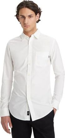 Dockers Original Shirt Slim Chemises, Lucent White F2F3F4, M Homme
