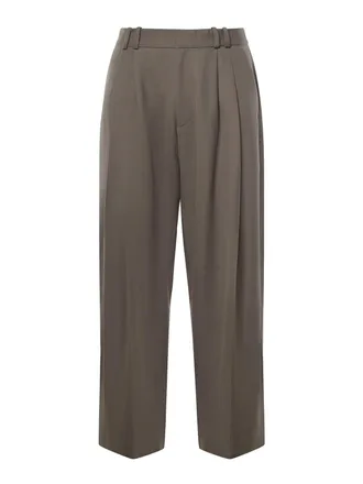 STUDIO NICHOLSON Pantalon Couturier - Rouge