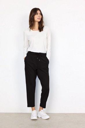 Soyaconcept Jogger Pants SC-SIHAM 2 aus Polyester und Elasthan, elastischer Bund mit Kordelzug