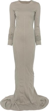 Rick Owens Exposed-seam Long-sleeved Maxi Dress