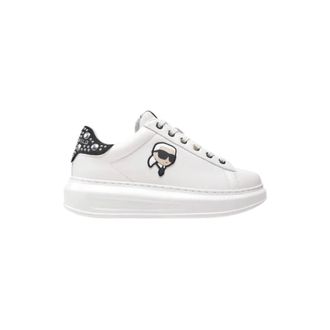 Karl Lagerfeld Kapri NFT Mirror Studs Lo - - Shoes - Damen - Wei&szlig; - 38 EU