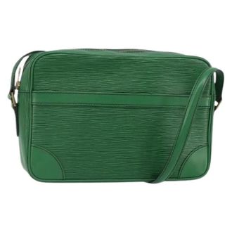 Louis Vuitton Sac bandouli&egrave;re en cuir Pre-owned - Femme - Pre-owned - Vert - Taille: ONE Size