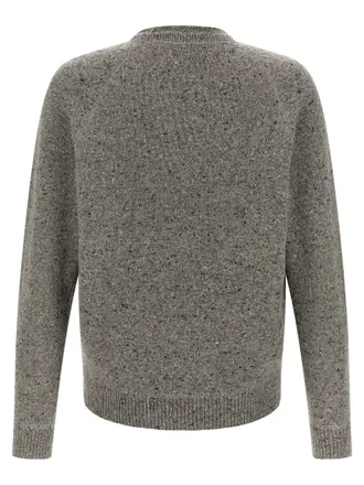Dsquared2 Logo-Patch Knit Sweater - grey