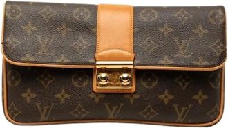 Louis Vuitton Pre-owned Sofia Coppola Slim Clutch - Femme - Pre-owned - Brun - Taille: ONE Size