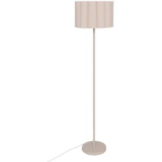Atmosphera Atmosphera - Lampadaire droit secteur Rona beige H150cm créateur dintérieur