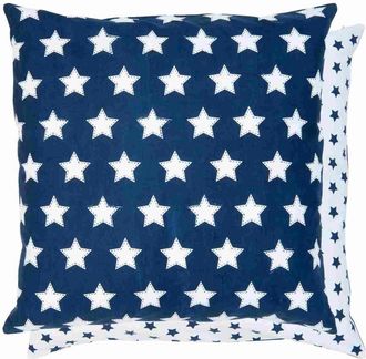 Clayre & Eef SFY31BL Kissenhülle/Dekokissen 50 * 50 cm