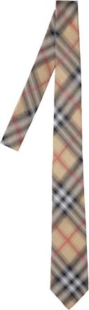 Burberry Check Silk Tie