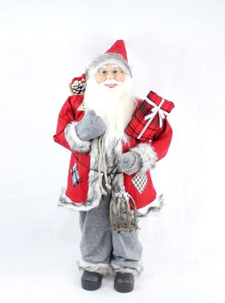 Vom Pullach Hof Weihnachtsmann Deko Figur 90cm Nikolaus Weihnachten Weihnachtsdeko ( 7945 Alois)