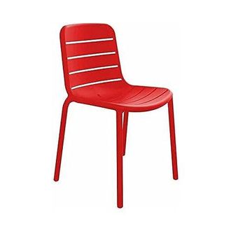 Resol Gina Ohne Arme 52x52.3x80.5 cm rot