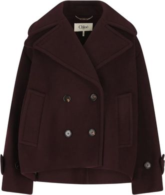 Chloé Doppelreihiger Blazer - Violett