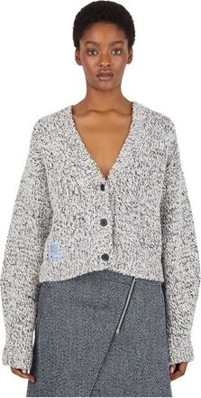 Alexander McQueen Damen, Strickwaren, Grau, SGröße