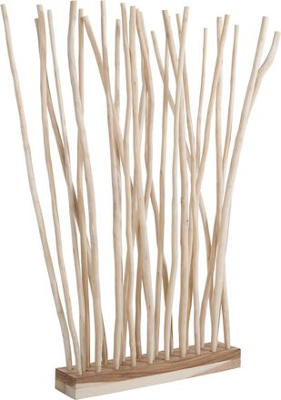 Livetastic Raumteiler, Natur, Holz, Teakholz,Suar Holz, massiv, 100x180x20 cm, Wohnzimmer, Raumteiler & Paravents, Raumteiler