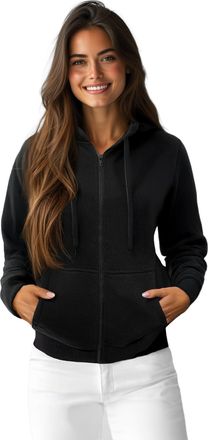 OZONEE Damen Kapuzenpullover Sweatjacke Sweatshirt Farbvarianten Kapuzenjacke Kapuzenpulli Langarm Kapuze Hoodie Sport Style Casual Fitness Basic Training 77