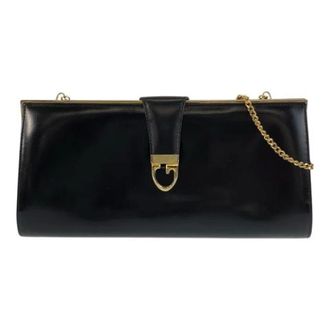 Gucci Sac bandouli&egrave;re en cuir Pre-owned - Femme - Pre-owned - Noir - Taille: ONE Size