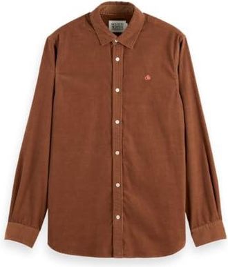 Scotch & Soda Regular-Fit Shirt Chemise, Soft Silt 210, XL Homme