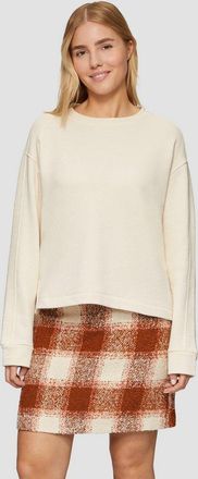 s.Oliver Sweatshirt Sweatshirt Undyed Sweatshirt im Fabricmix