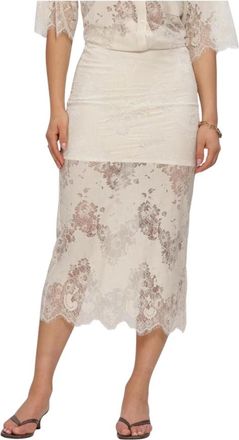 Edited Edited, Damen, R&ouml;cke, Beige, XLGr&ouml;&szlig;e