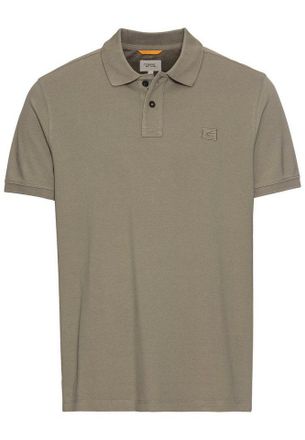 Camel Active Poloshirt Halbarm Poloshirt aus reiner Baumwolle