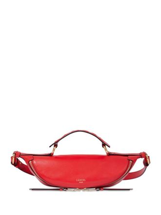 Lancel petit sac &agrave; bandouli&egrave;re Origami - Rouge