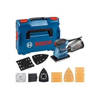 Bosch Schwingschleifer gss 160 Multi Professional mit Zubeh&ouml;rset in l-boxx Gr. 2