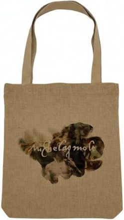 Fabulous Sac Shopping Tote Bag Aspect Lin - Michelange Signature Peinture C&eacute;l&egrave;bre Peintre Artiste Renaissance Sculpture Architecture - Sac de Courses Toile Epa