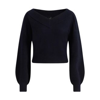 Pinko Pinko - Pull Ringhio - Femme - Pulls - Bleu - Taille: 36 FR