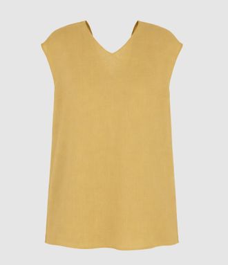 Max Mara Top Talento Giallo Sole