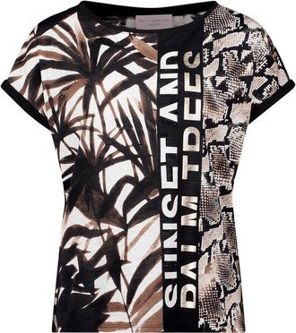 Betty Barclay Kurzarmshirt Damen mit &Auml;rmelaufschlag (1-tlg)
