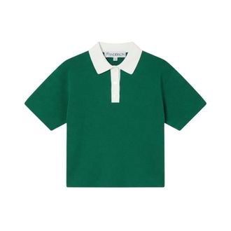 J.W.Anderson Polo court - Femme - Tops - Vert - Taille: 38 FR